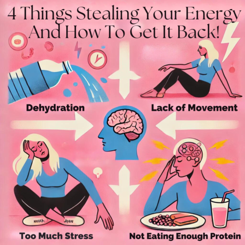 4 Things Stealing Your Energy and How to get it Back!